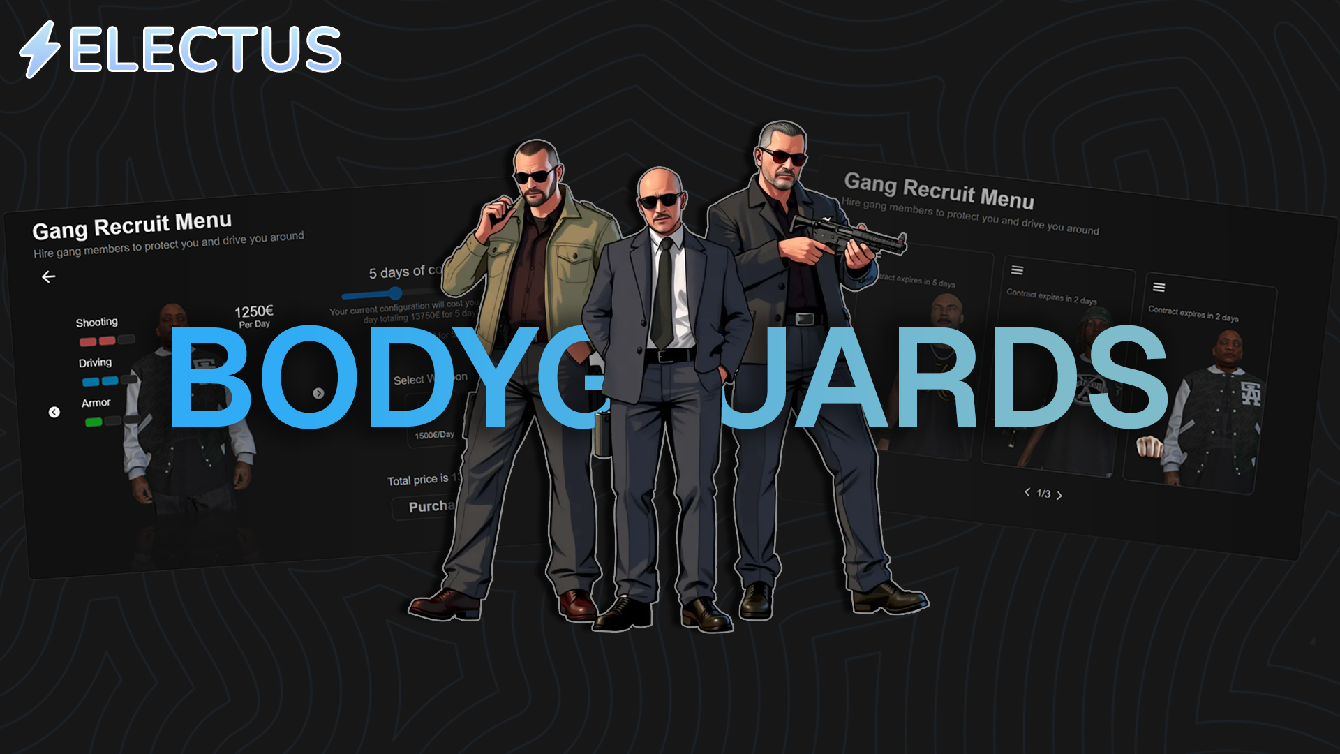 FiveM Bodyguards Script | Electus Scripts